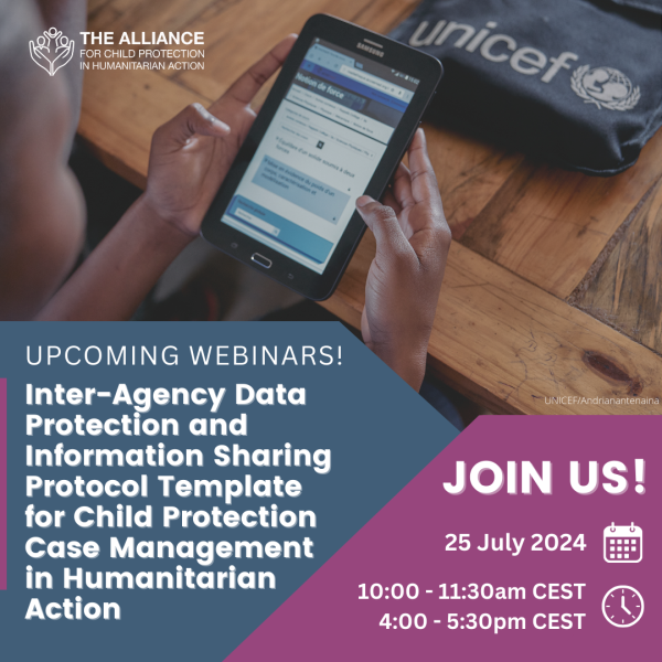 Webinar | Introducing the New Inter-Agency Data Protection and Information Sharing Protocol ...